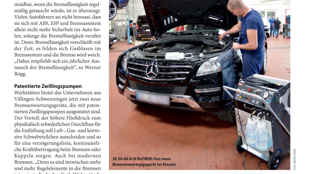 Romess Rogg: Der richtige Fließdruck