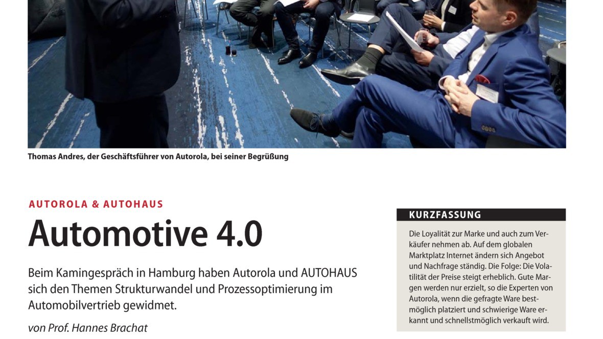 Autorola & AUTOHAUS: Automotive 4.0