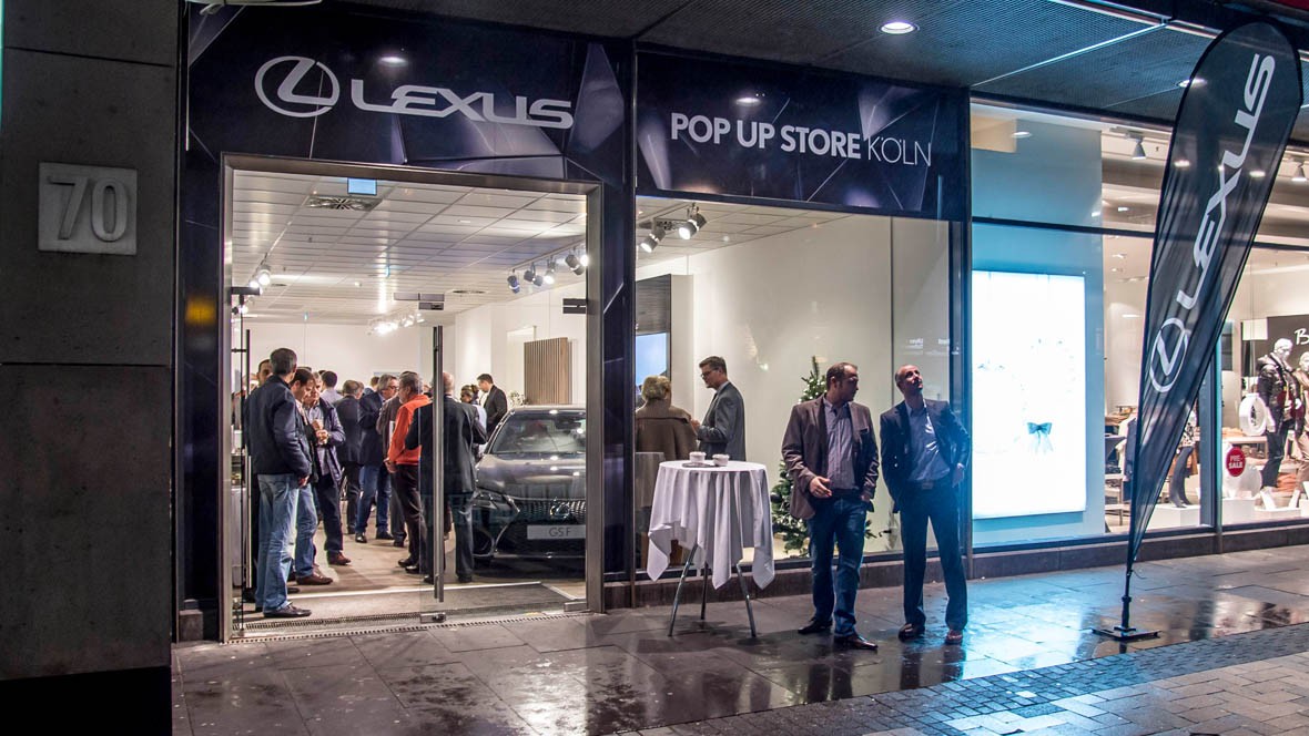Lexus Pop-up-Store Köln
